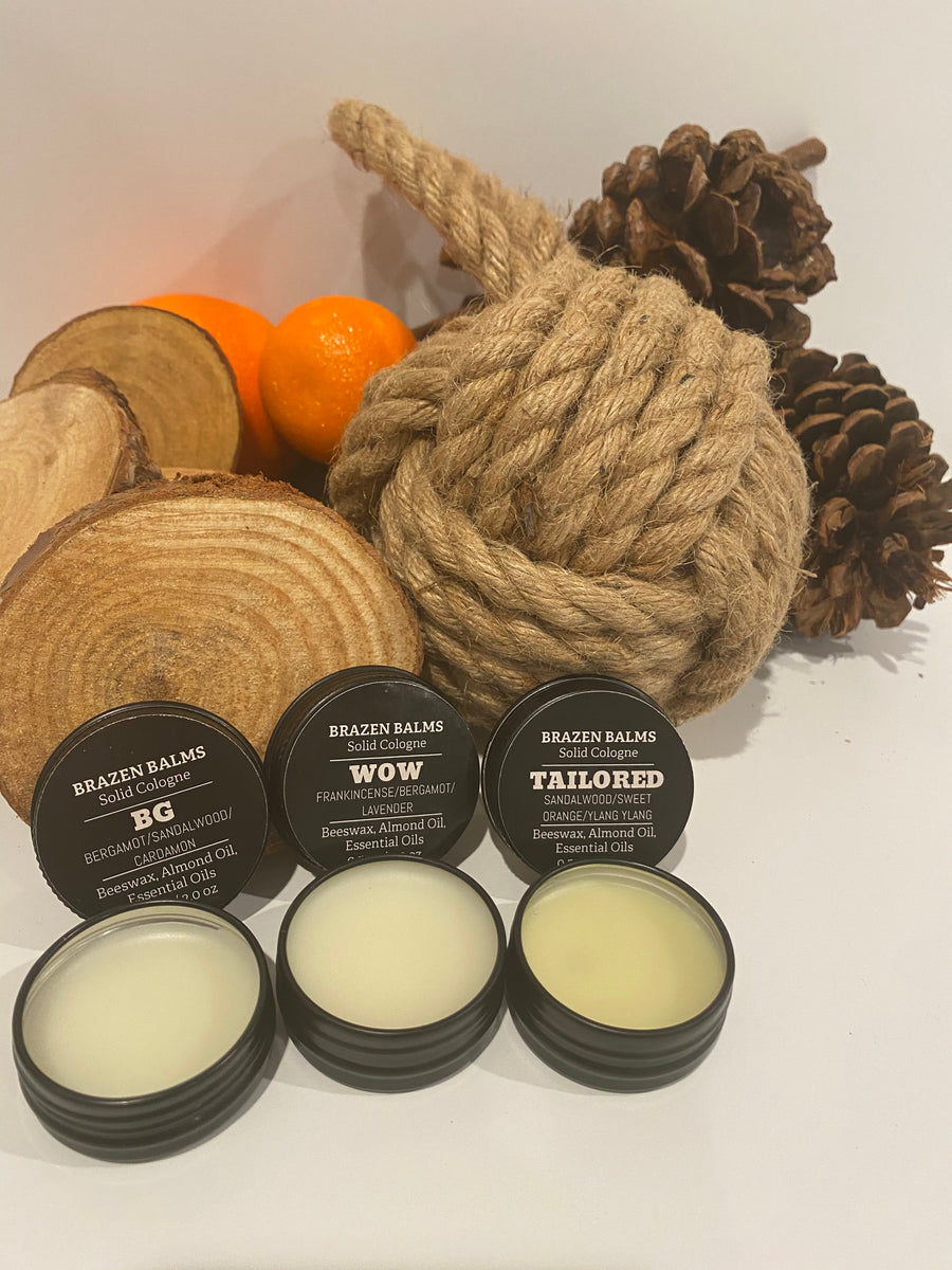 Men's Solid Cologne + Skin Balm Collection Kit - 3 | 0.5 oz ...